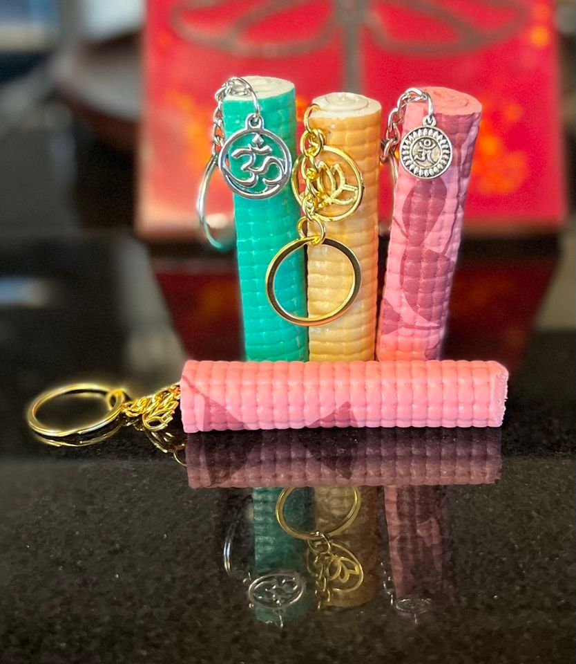 DIY: Yoga Mat Keychains , Bliss Yoga & Wellness, Klamath Falls, January ...