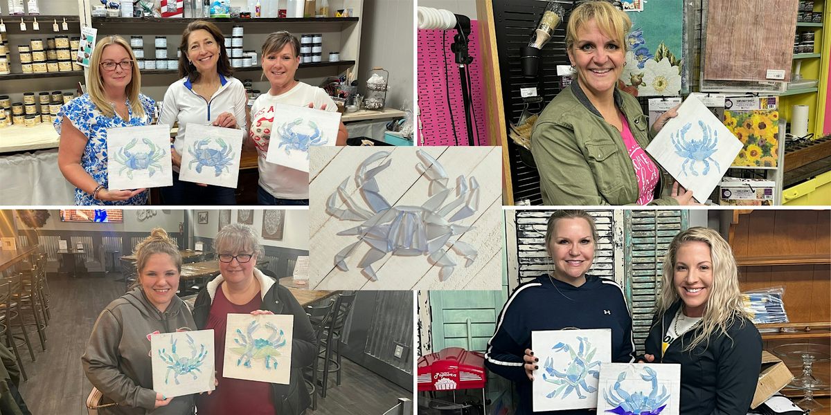 Sea Glass Experience - Maryland Blue Crab, Dock of the Bay, Sparrows ...