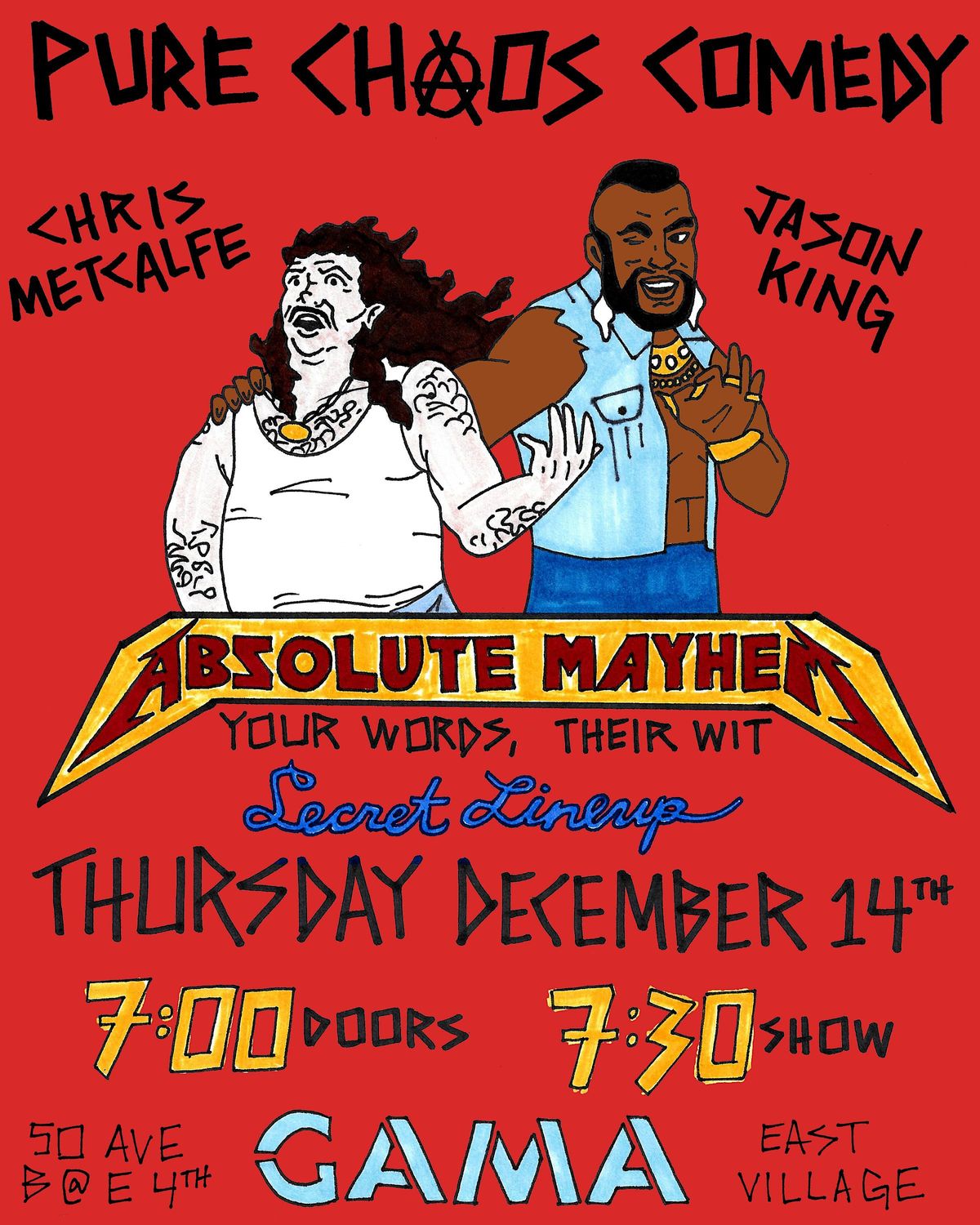 Pure Chaos presents: Absolute Mayhem by Chris Metcalfe and Jason King ...