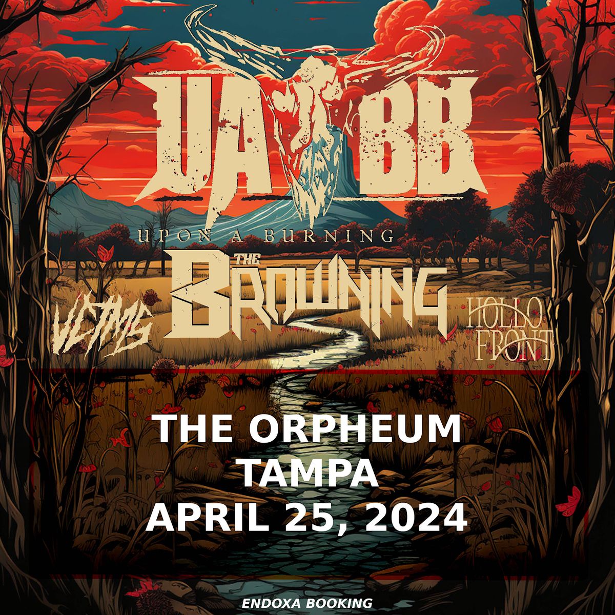 Upon A Burning Body, The Orpheum, Tampa, 25 April 2024 | AllEvents