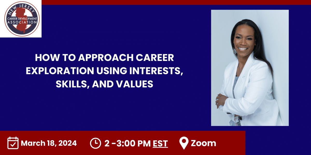 How to Approach Career Exploration Using Interests, Skills, and Values ...