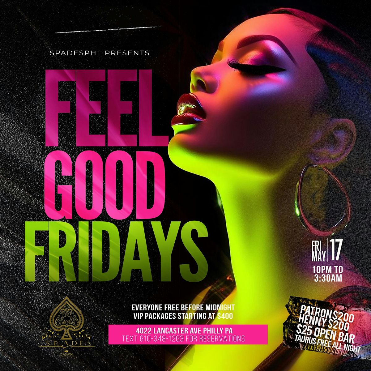 FRIDAYS @ SPADESPHL, Spades PHL, Philadelphia, 17 May to 18 May ...
