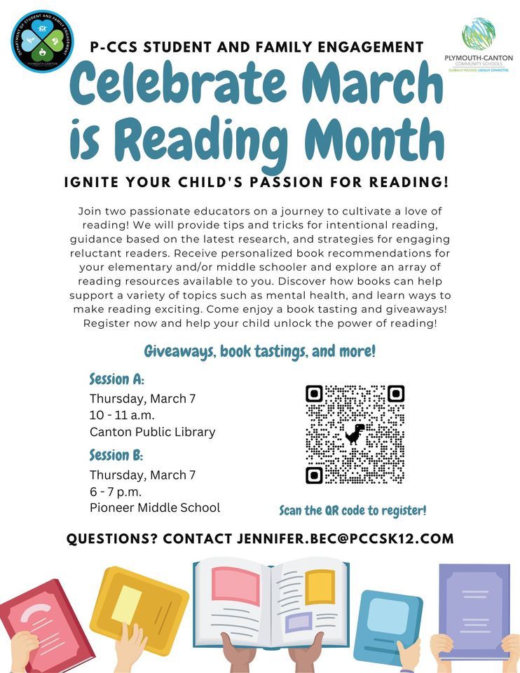 Celebrate March is Reading Month: Ignite Your Childs Passion for ...