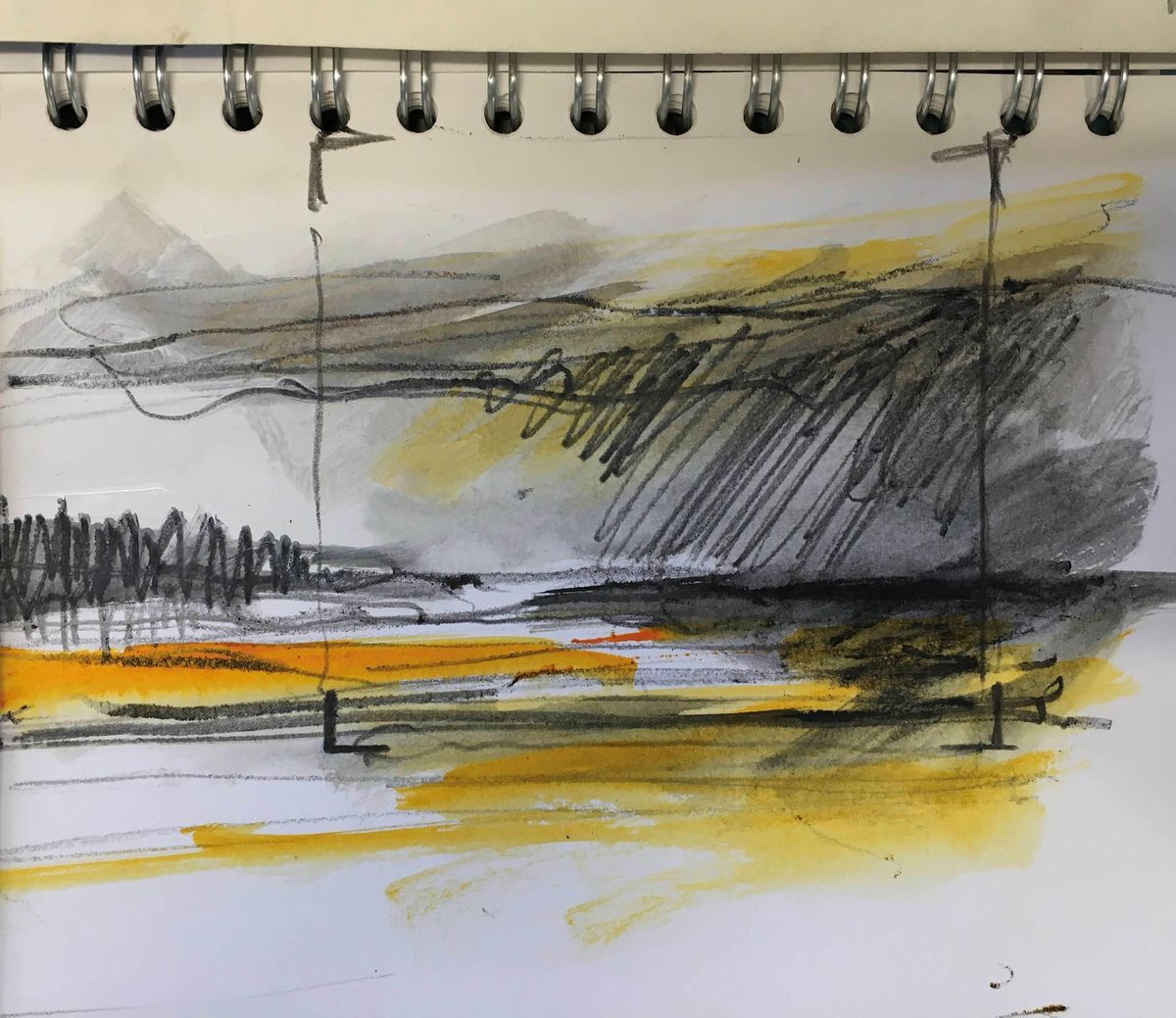 Sketchbooks to paintings; learn how to move sketches forward, Stratton ...