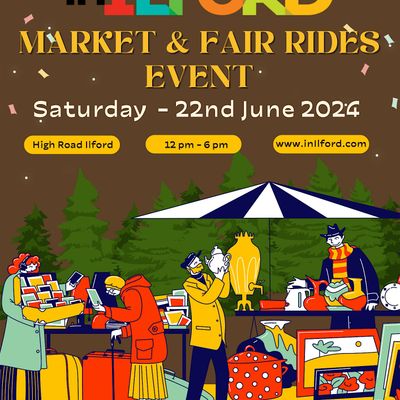 inIlford Markets and Fair Rides Event 2024, Redbridge Town Hall, Ilford ...