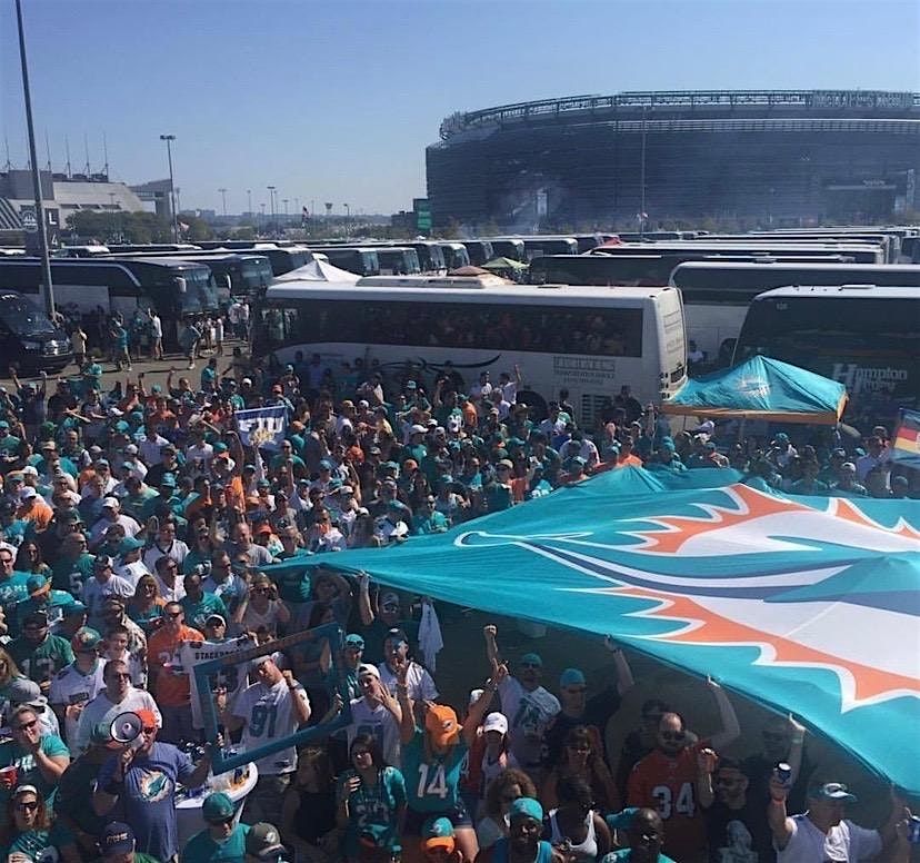 Miami Dolfans MetLife Takeover Tailgate Party (Dolphins at Jets, 1/4/25 ...