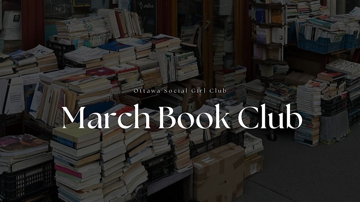 OSGC March Book Club: Normal People, Wise Town Cafe, Ottawa, 24 March ...