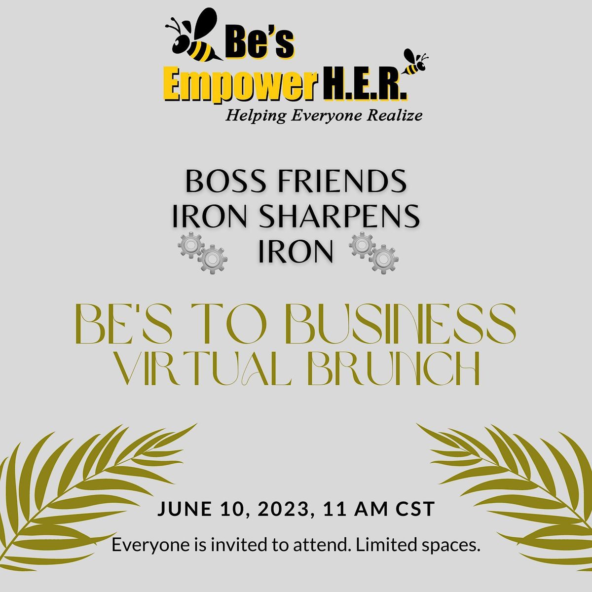 Boss Friends Iron Sharpens Iron November 2023 November 11 2023