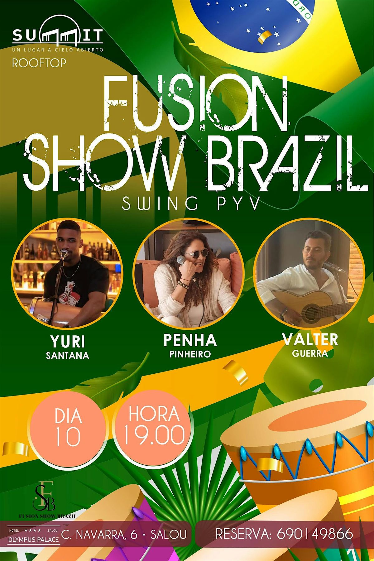 FUSION SHOW BRASIL & Corner Food, Summit Terraza, Bar & Eventos, Salou ...