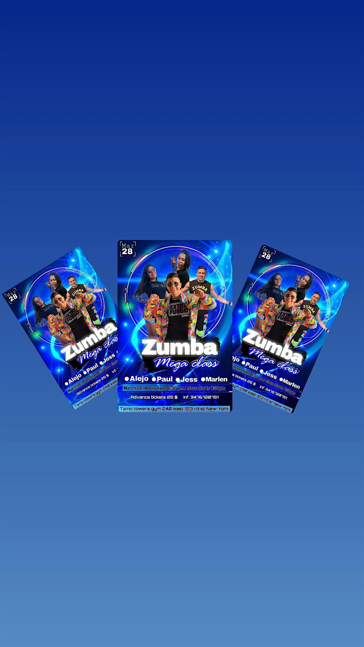 ZUMBA MEGA CLASS, taino towers gym, New York, 28 March 2024 | AllEvents.in