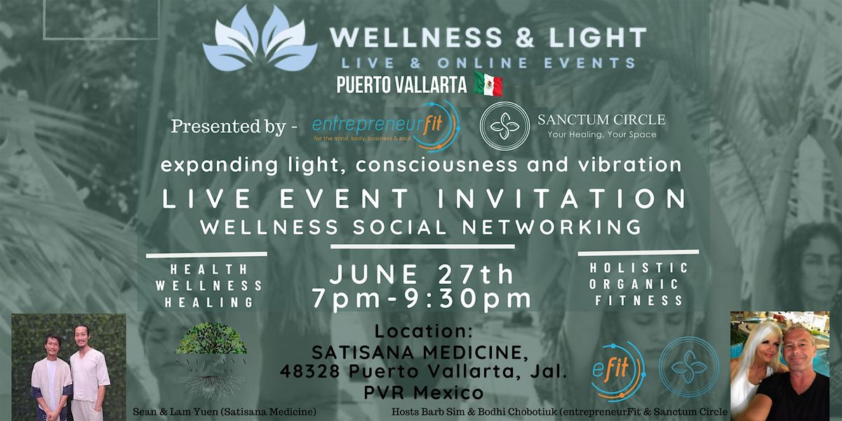 Wellness & Light Gathering / Health & Wellness Event Puerto Vallarta ...