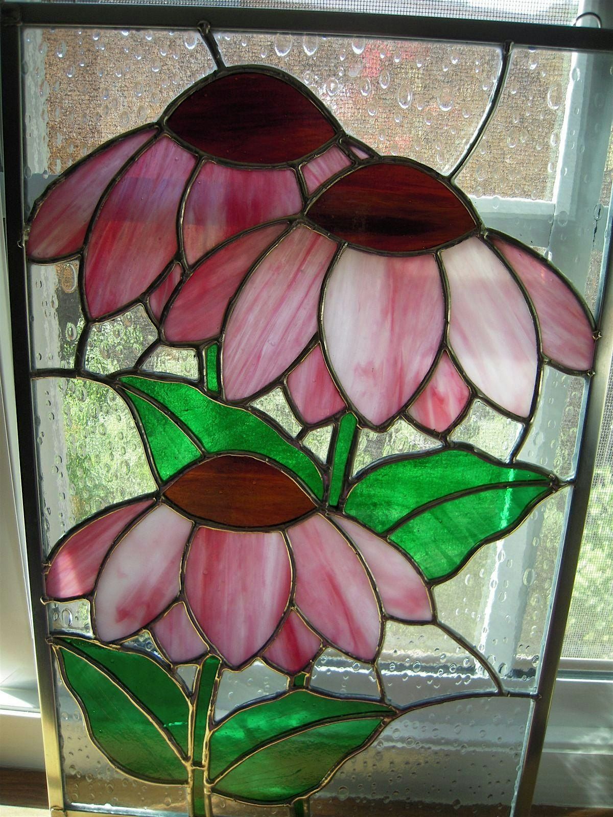 Faux Stained Glass, Twisted Fork, East Jefferson Street, Springfield ...