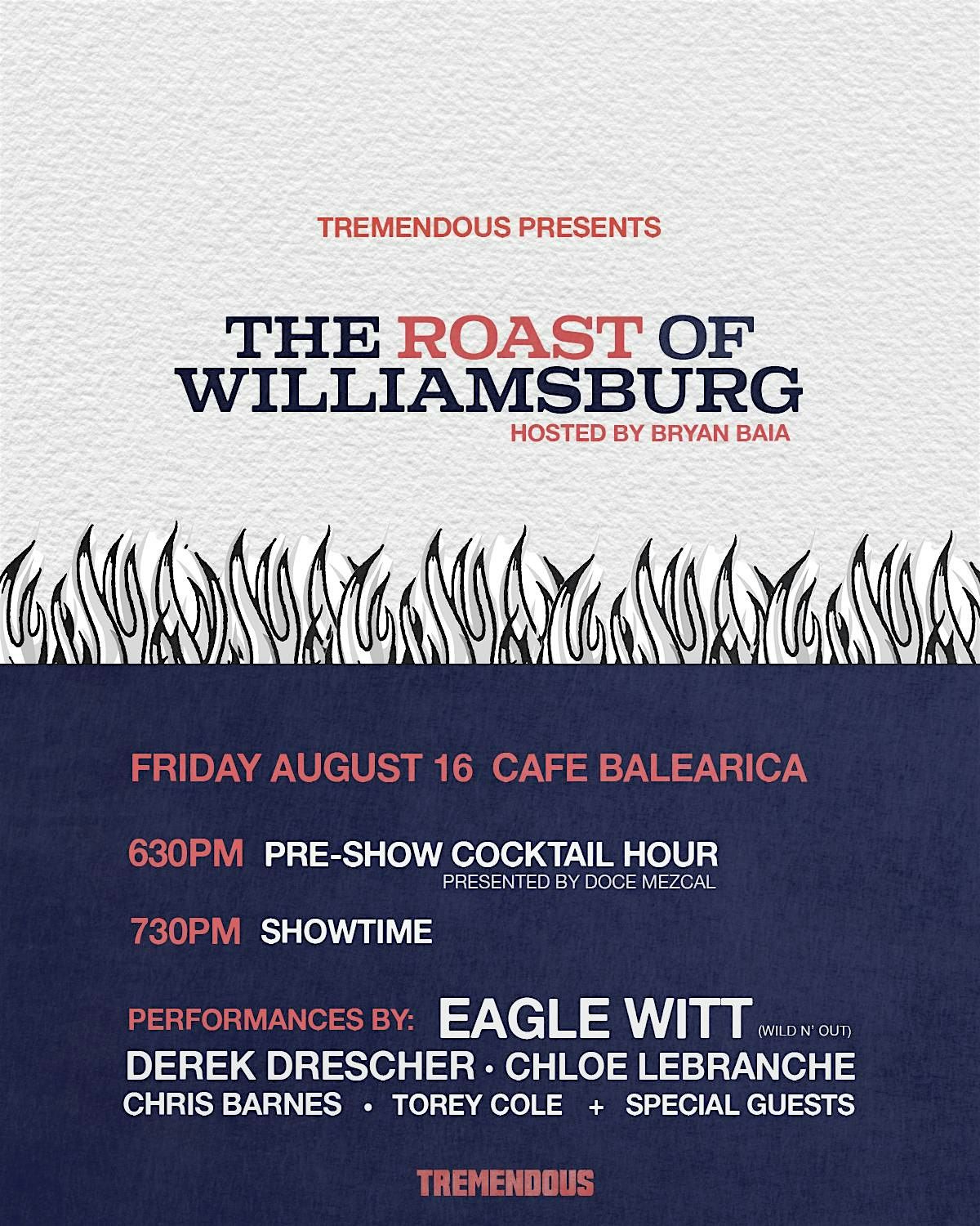 The Roast of Williamsburg, Cafe Balearica, Brooklyn, 16 August 2024 ...