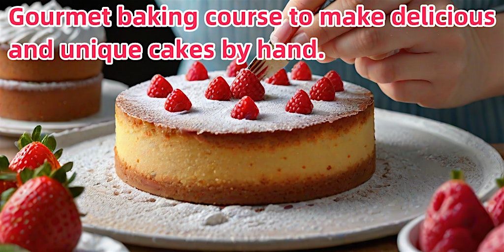 Gourmet baking course to make delicious and unique cakes by hand ...