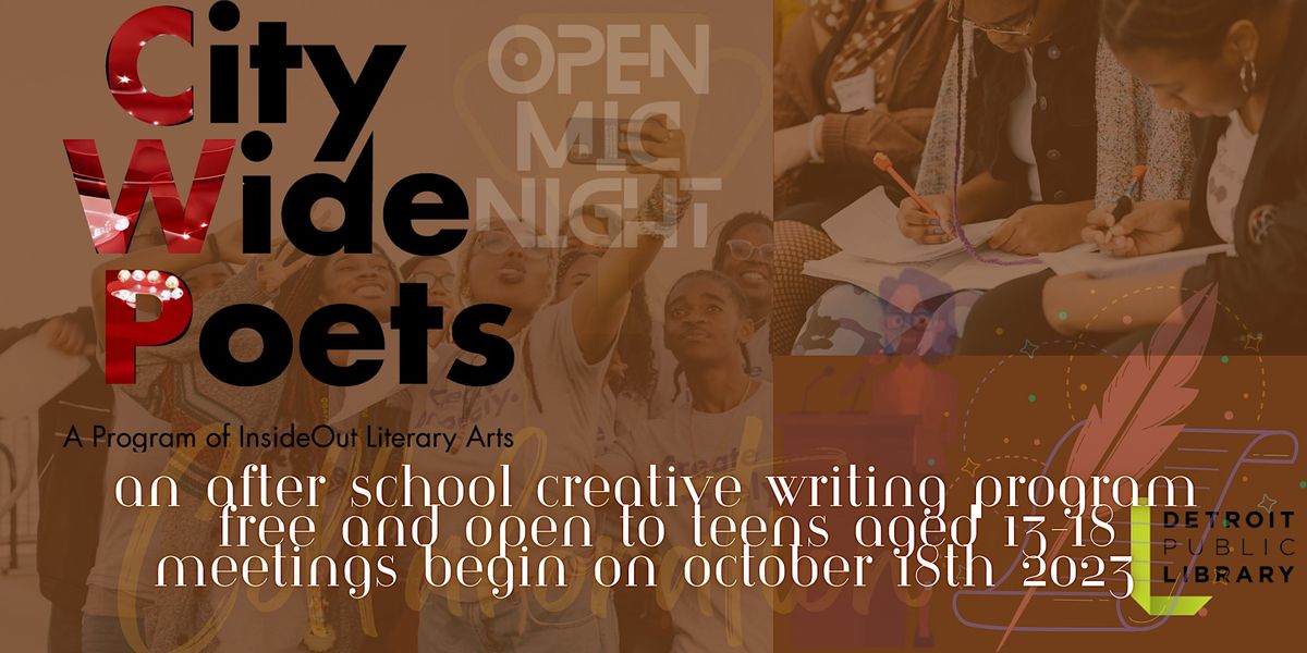 Citywide Poets After School Program, Main | Detroit Public Library, 25 ...