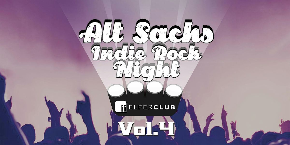 Alt-Sachs Indie Rock Night Vol.4, ELFER MUSIC CLUB, Frankfurt am Main, 21 September 2024 | AllEvents