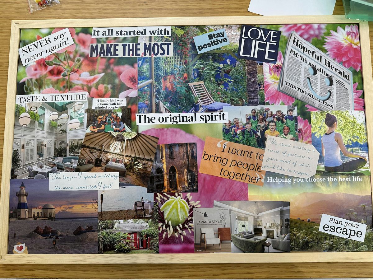 Vision Boarding Workshop, Chain Lane Community Hub, Chain Lane ...