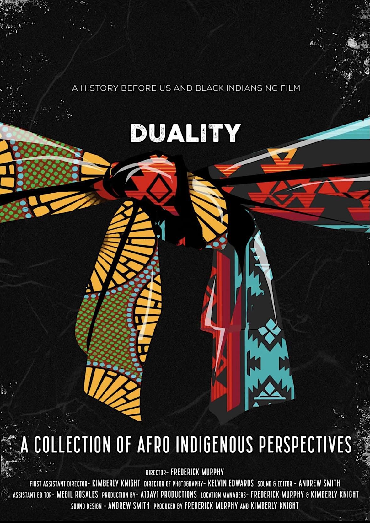 Duality: A Collection of Afro-Indigenous Perspectives Film Screening ...