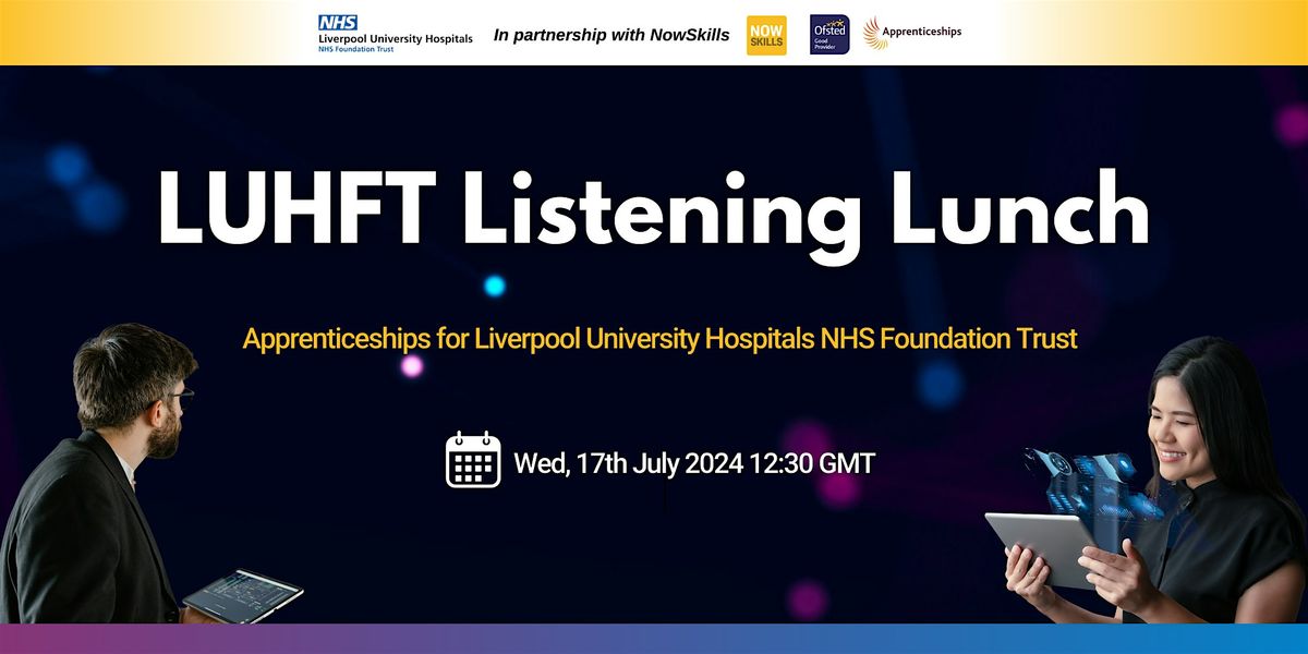 LUHFT Listening Lunch, July 17 2024 | Online Event | AllEvents