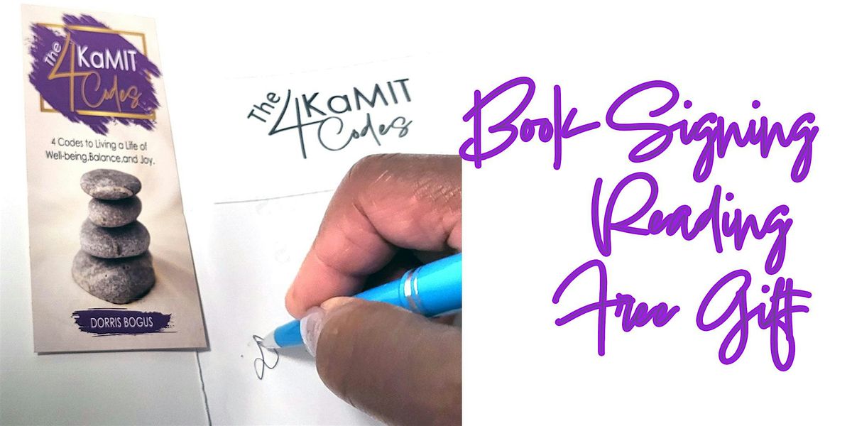 The 4 KaMIT Codes Talk and Book Signing, Refreshments,, Harrington ...