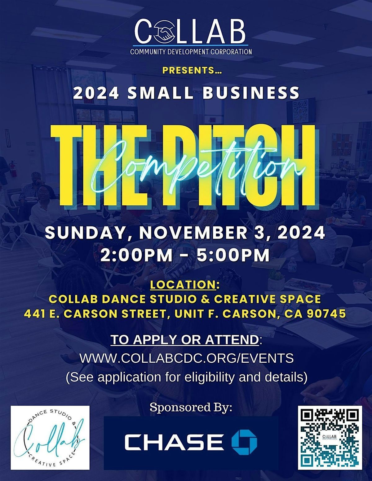 "THE PITCH" Competition & Mixer, COLLAB Dance Studio & Creative Space ...