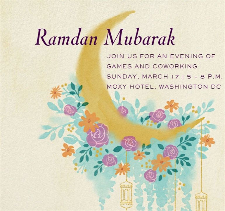 Ramadan Game Night, Moxy Washington, DC Downtown, 17 March 2024 | AllEvents