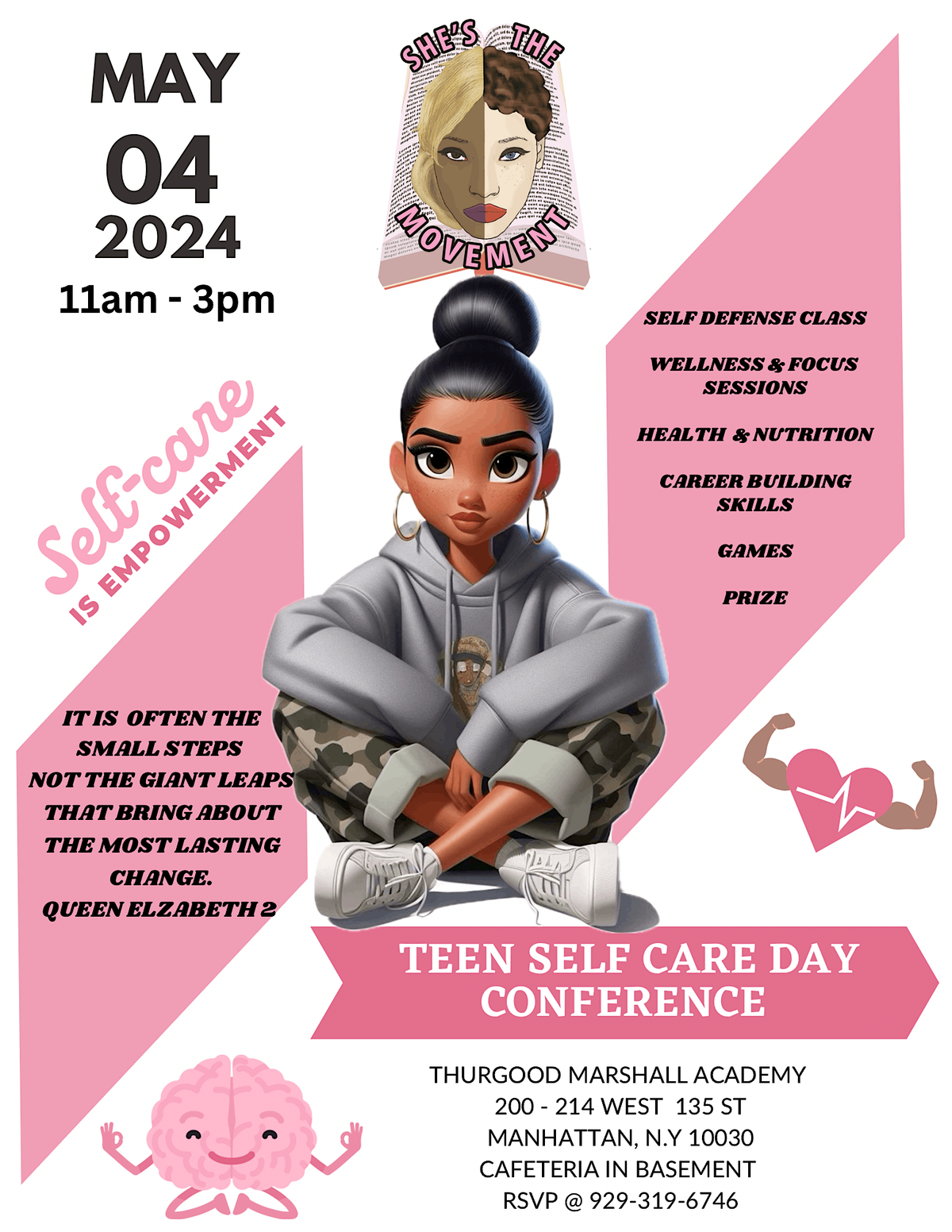 SHES THE MOVEMENT TEEN GIRLS CONFERENCE, Thurgood Marshall Academy For ...