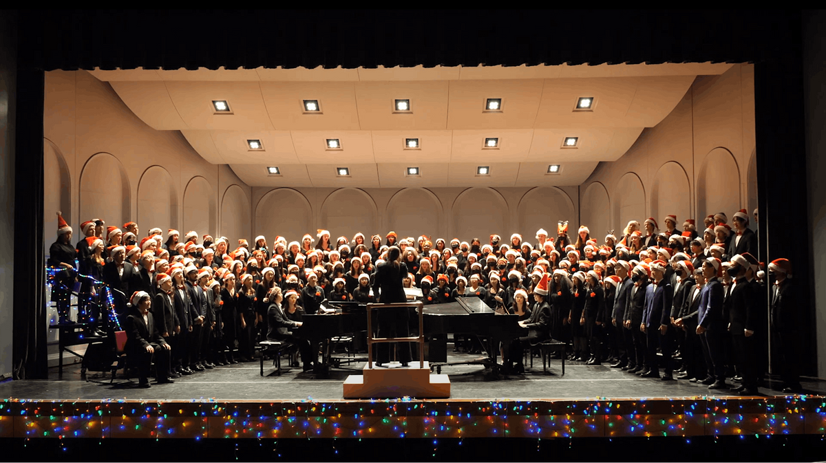 Choral Holiday Concert, Murray Kahn Theater, New York, 8 December 2023 ...