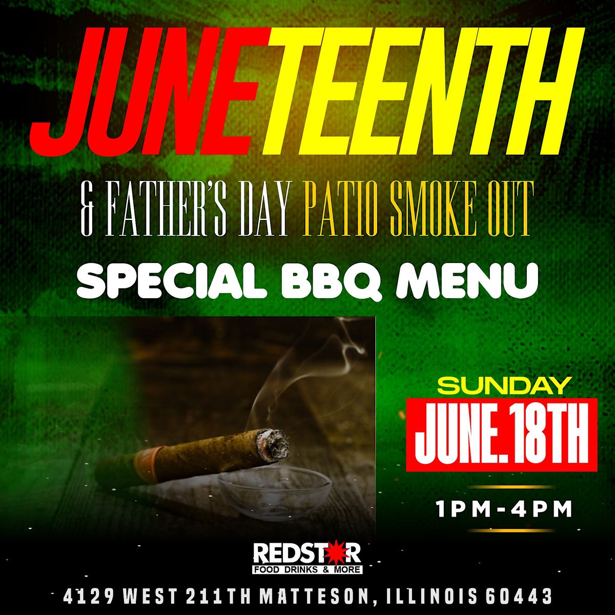 FATHERS DAY & JUNETEENTH DAY PARTY, Red Star Matteson, 18 June 2023 ...