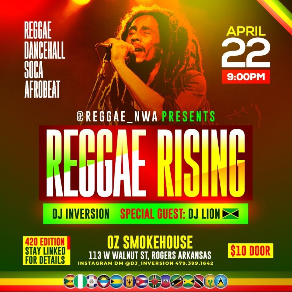 REGGAE RISING with Special Guest DJ Lion Repping Jamaica!, OZ ...