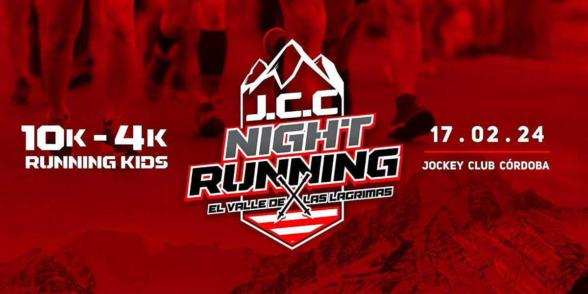 JCC NIGHT RUNNING 10K - 4K - KIDS, Jockey Club Cordoba, Córdoba, 17 ...