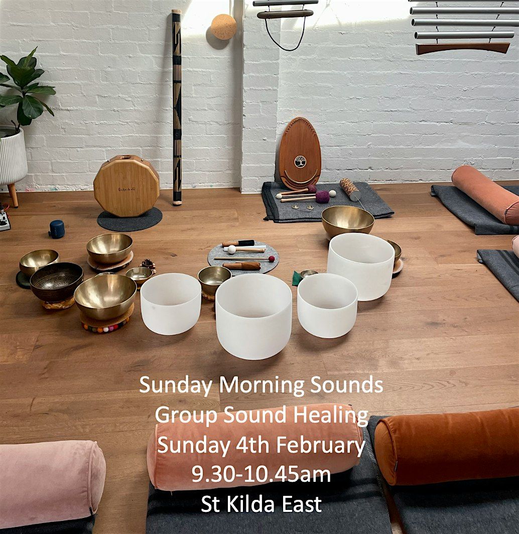 Sound Healing - Sunday Sounds Sound Bath - Group Event (St Kilda East ...