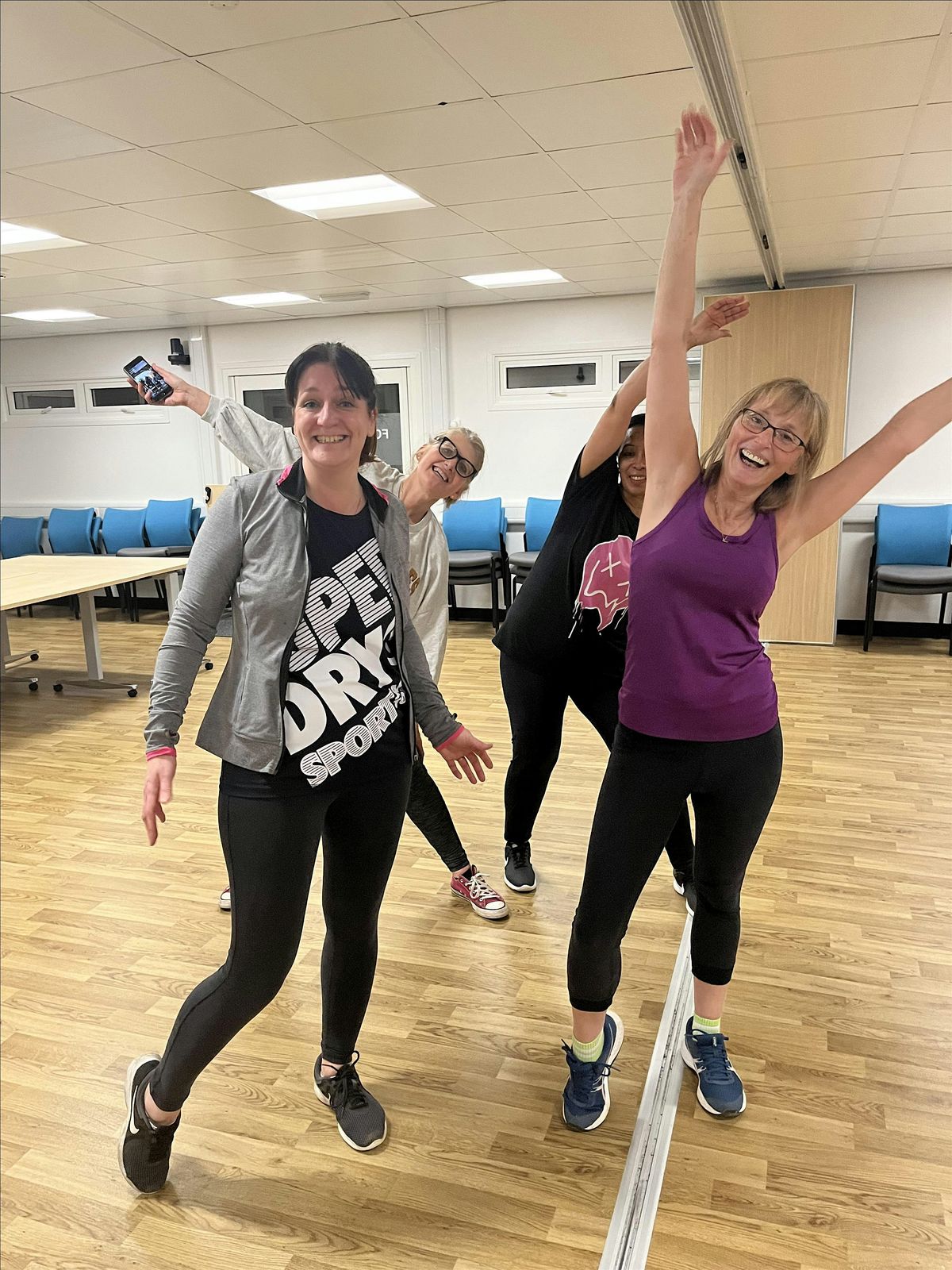 NHS Fitness DANCE Fusion, Huddersfield Royal Infirmary, Lindley, 6 June ...
