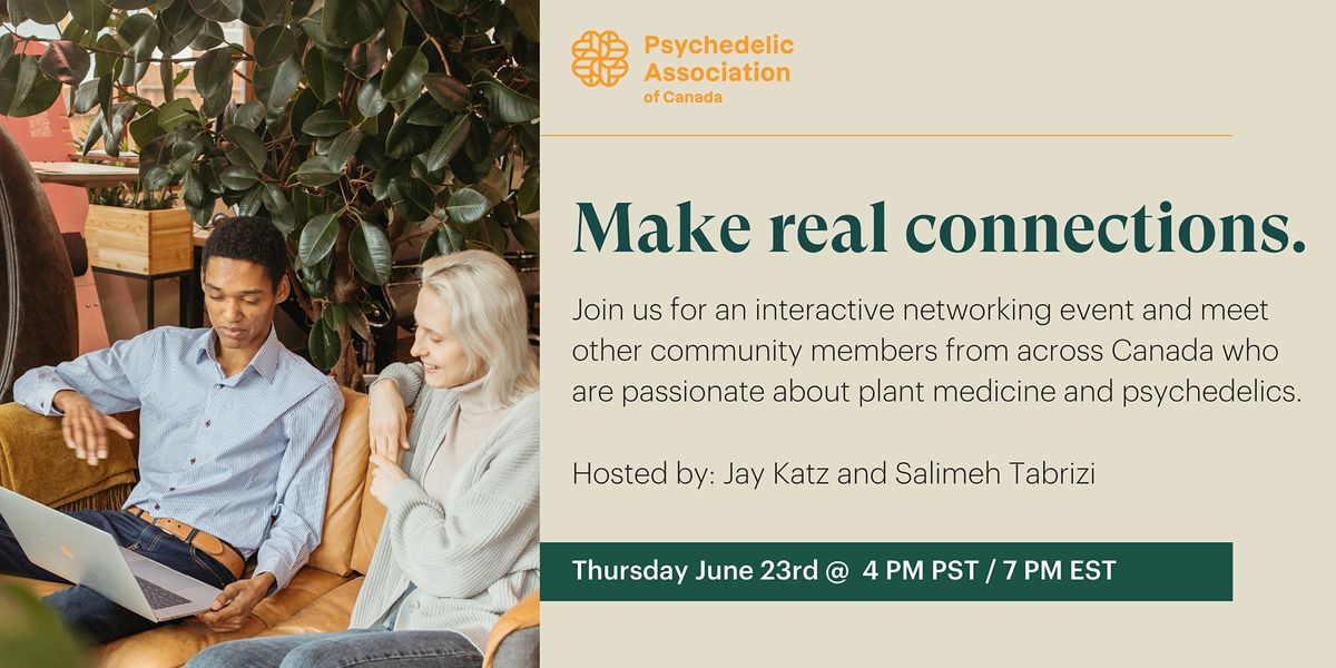 Psychedelic Association June Networking Event on AllEvents.in | Online ...