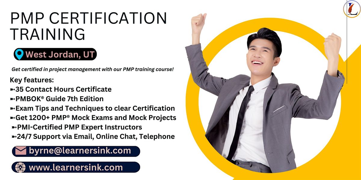 PMP Classroom Certification Bootcamp In West Jordan, UT, 9980 S 300 W ...