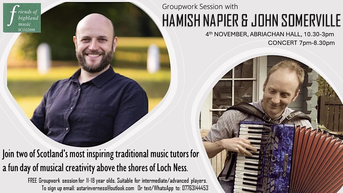 Astar with Hamish Napier and John Somerville, Abriachan Village Hall, 4 ...