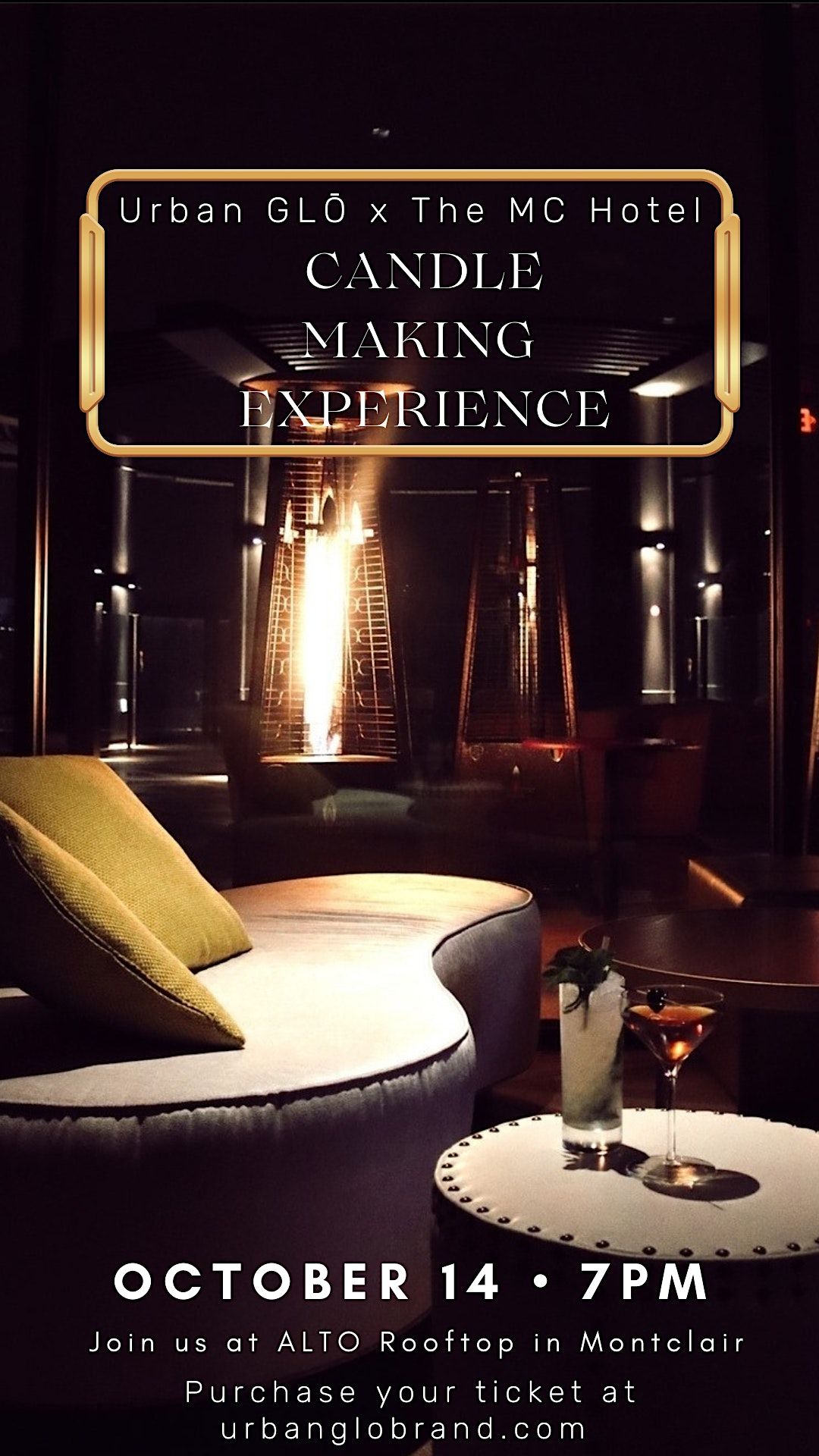 Urban GLŌ presents... Candle Making Experience at The MC Hotel, The MC ...