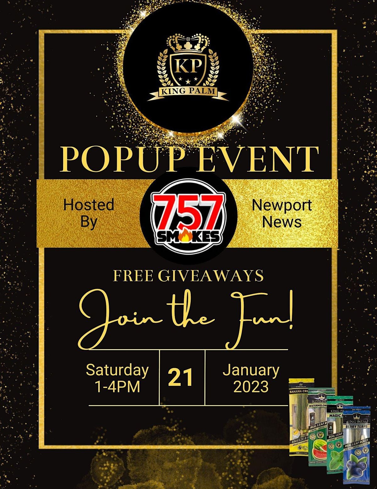 King Palm Popup Event, 757 Smokes - Newport News, 21 January 2023 ...