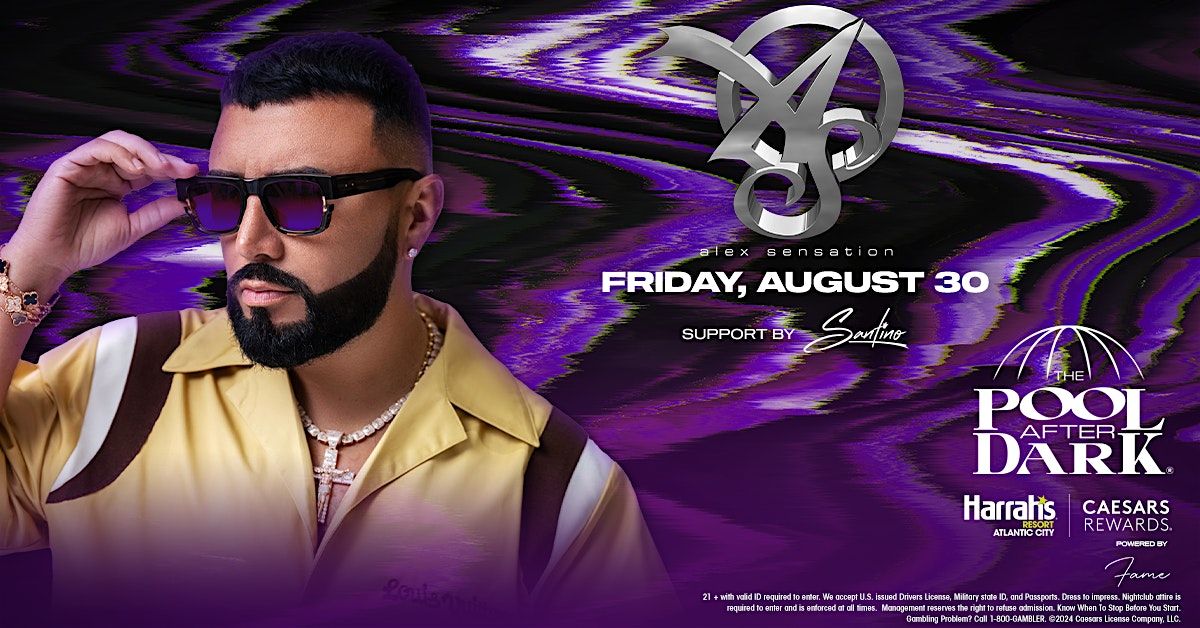Alex Sensation at The Pool After Dark - Harrahs AC, The Pool After Dark ...