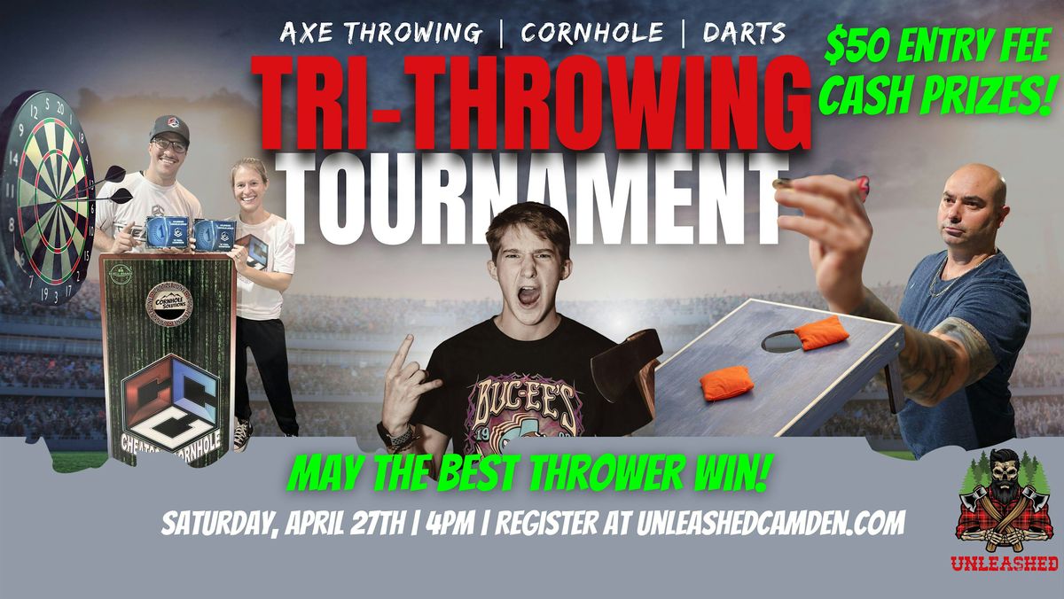 KINGSLAND,GA Tri-Throwing Tournament - Axe Throwin | Cornhole | Darts ...