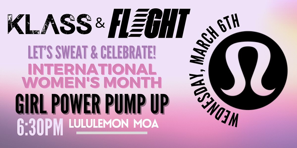 GIRL POWER PUMP UP with Demi Augustine and Ashley Rollins, lululemon ...