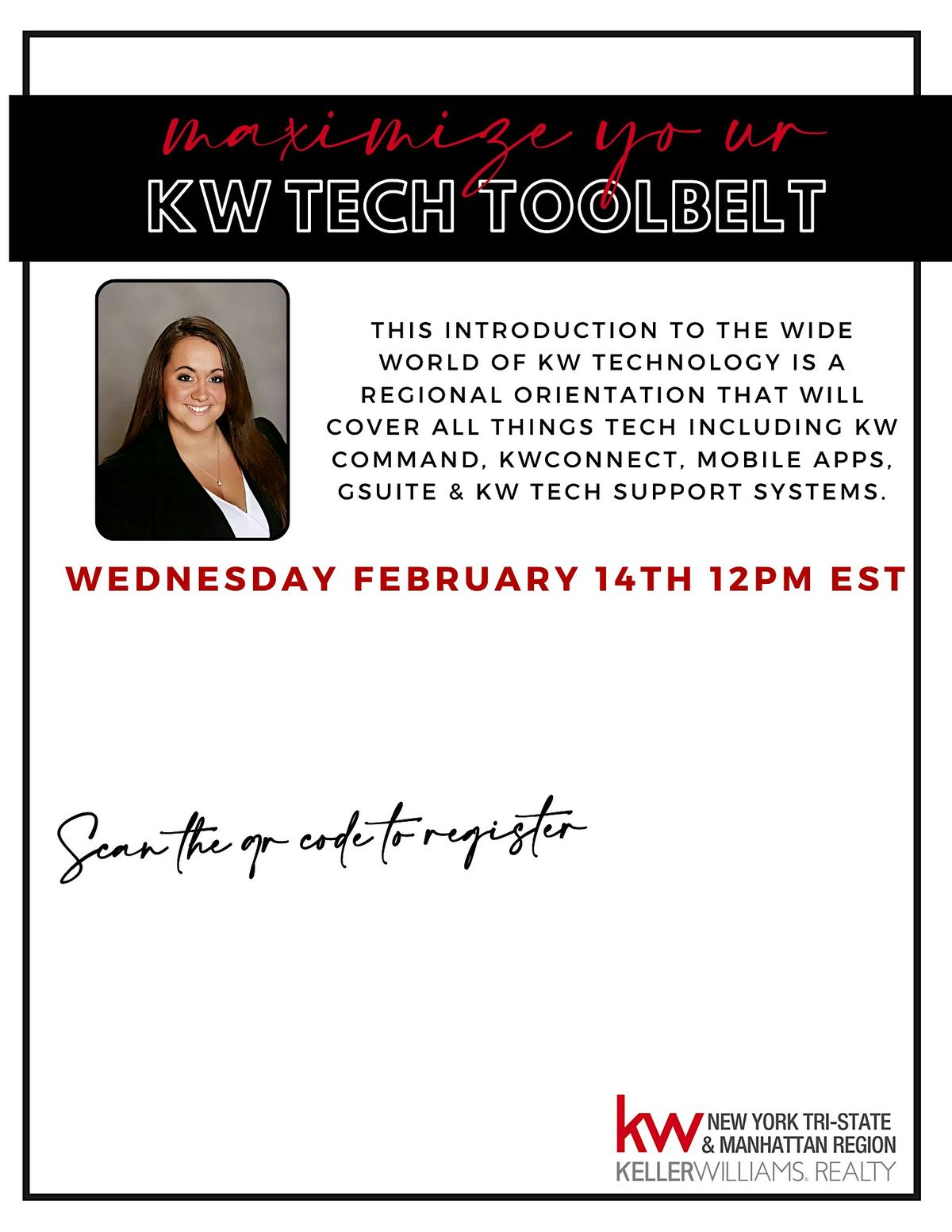 Maximize Your KW Tech Toolbelt: Regional Tech Orientation, April 3 2024 ...