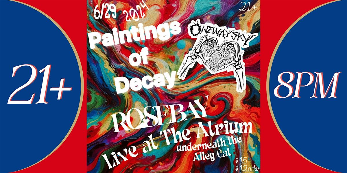 One Way Sky, Paintings of Decay & Rosebay (Acoustic) | LIVE AT THE ...