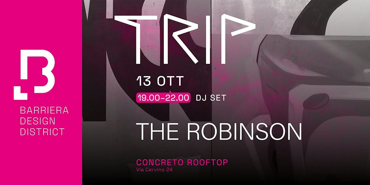 DJ SET BY THE ROBINSON ON CONCRETO ROOFTOP, Via Cervino, 24, Torino, 13 ...