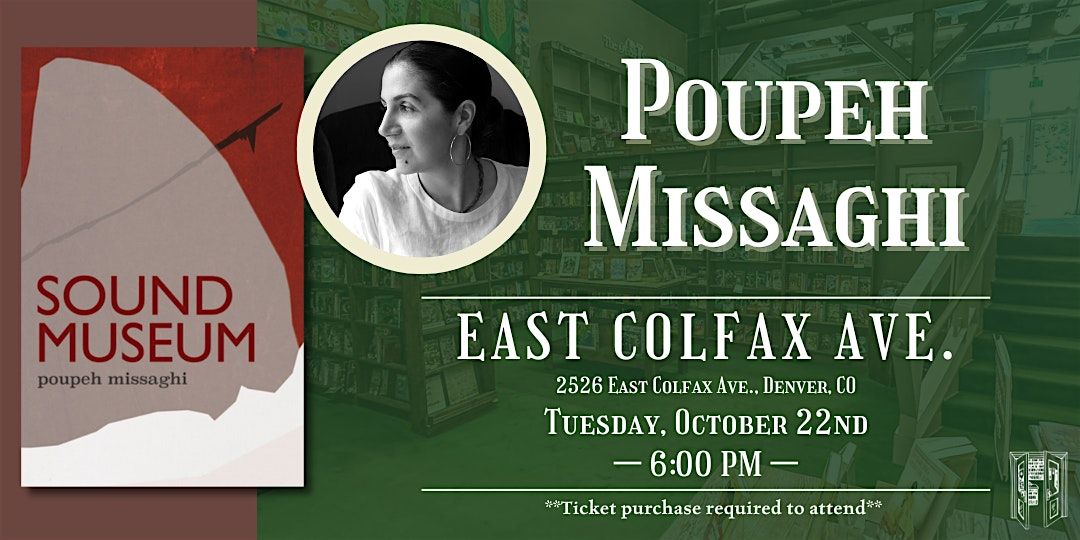 Poupeh Missaghi Live at Tattered Cover Colfax, Tattered Cover Colfax ...