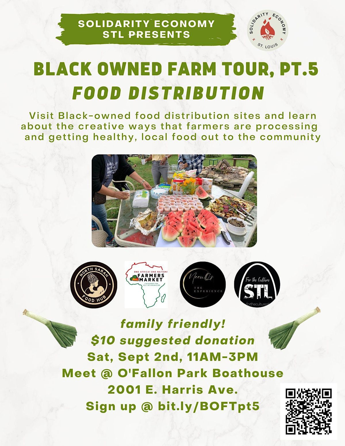 Black Owned Farm Tour Pt. 5: Food Distribution, O'Fallon Park Boathouse ...