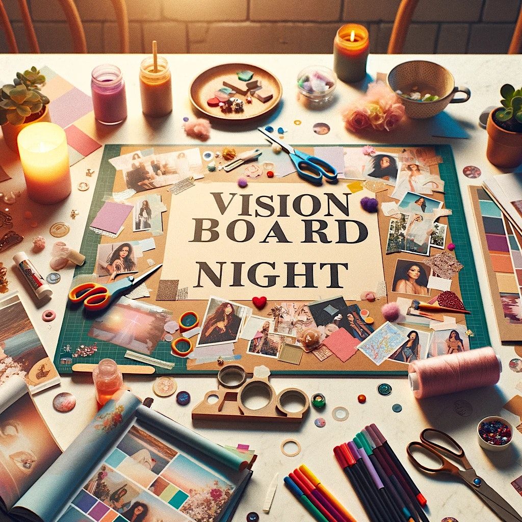 Vision Board Manifestation Evening - An Exciting Start to 2024 ...
