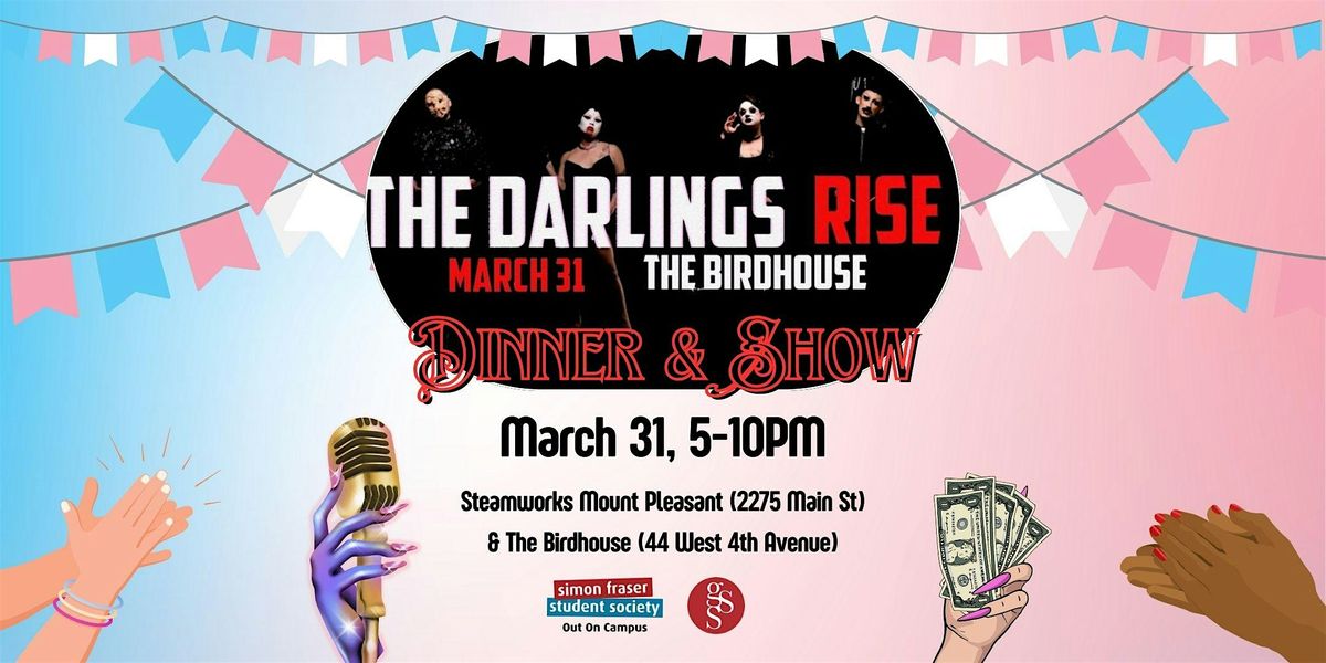 Dinner & Show for TDOV!, Steamworks Mount Pleasant, Vancouver, 31 March ...
