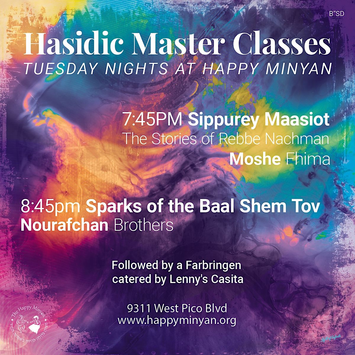 Hasidic Master Classes, Happy Minyan, Los Angeles, 27 December 2022 ...