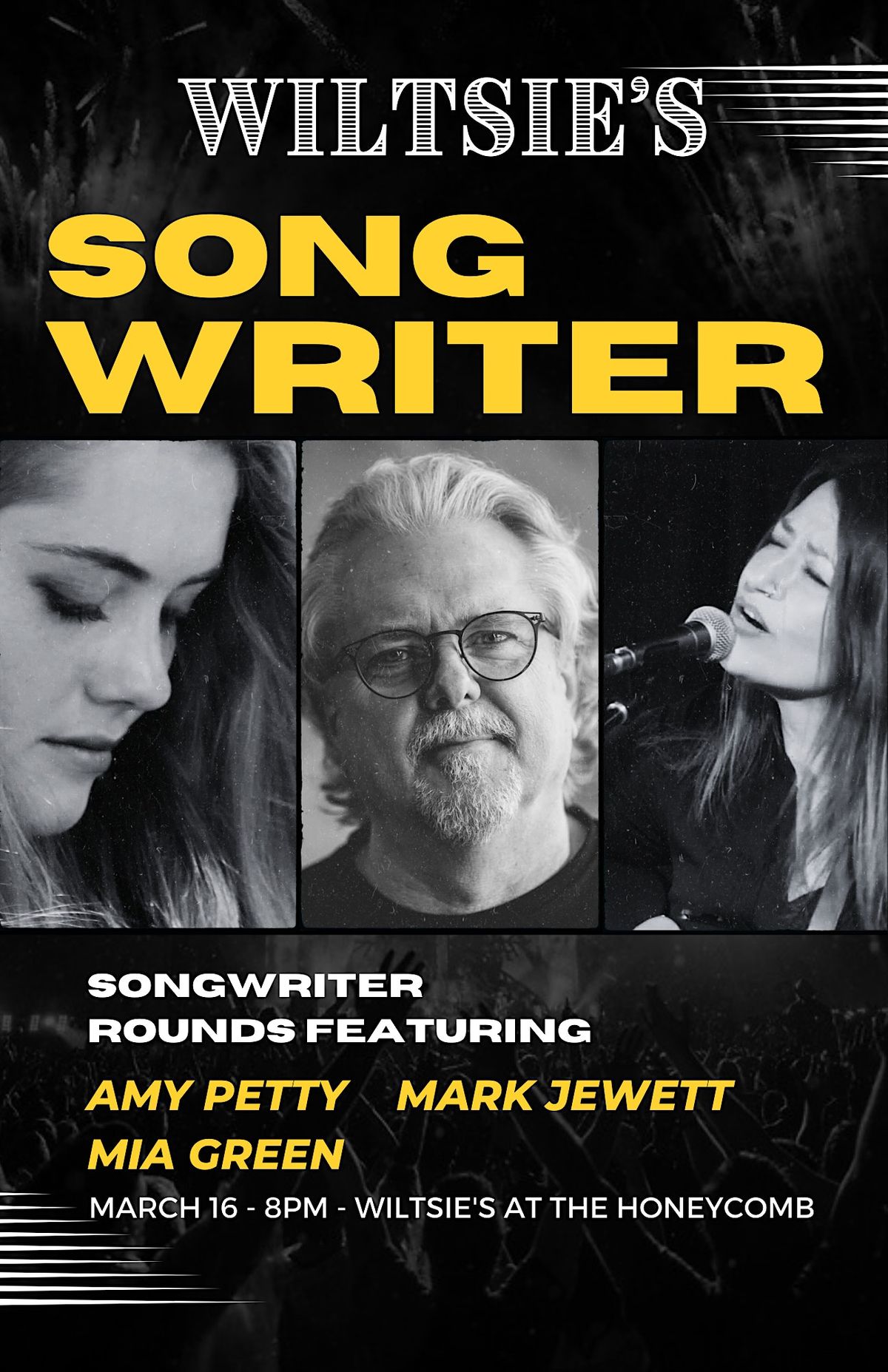 Songwriter Rounds - Featuring Amy Petty, Mark Jewett, and Mia Green, 4 ...